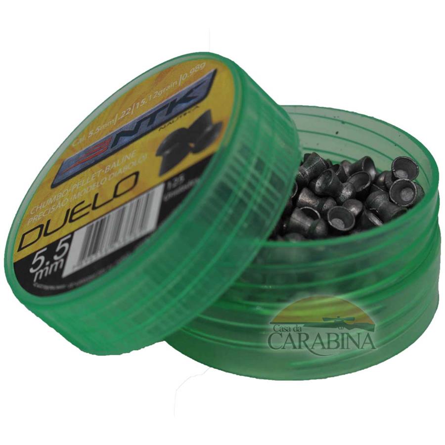 Chumbinho 5.5mm Duelo Nautika - Casa da Carabina