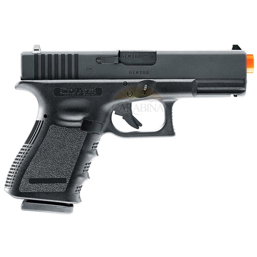 Pistola Airsoft GBB Glock G19 Blow Back - Casa da Carabina