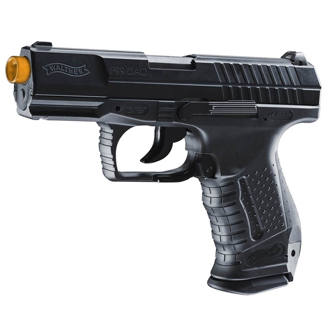 Pistola Airsoft CO2 Walther P99 DAO Blow Back 6mm - Casa da Carabina