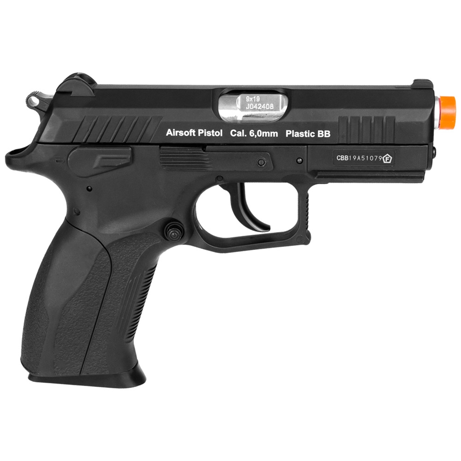 Pistola Airsoft CO2 W129 + 4000 bbs e 5CO2 - Casa da Carabina