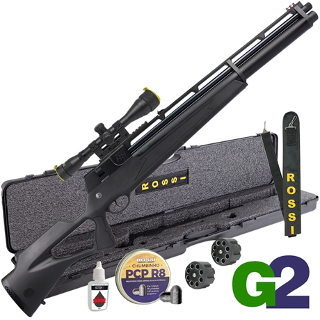 Carabina PCP R8 Black 5.5 na Casa da Carabina