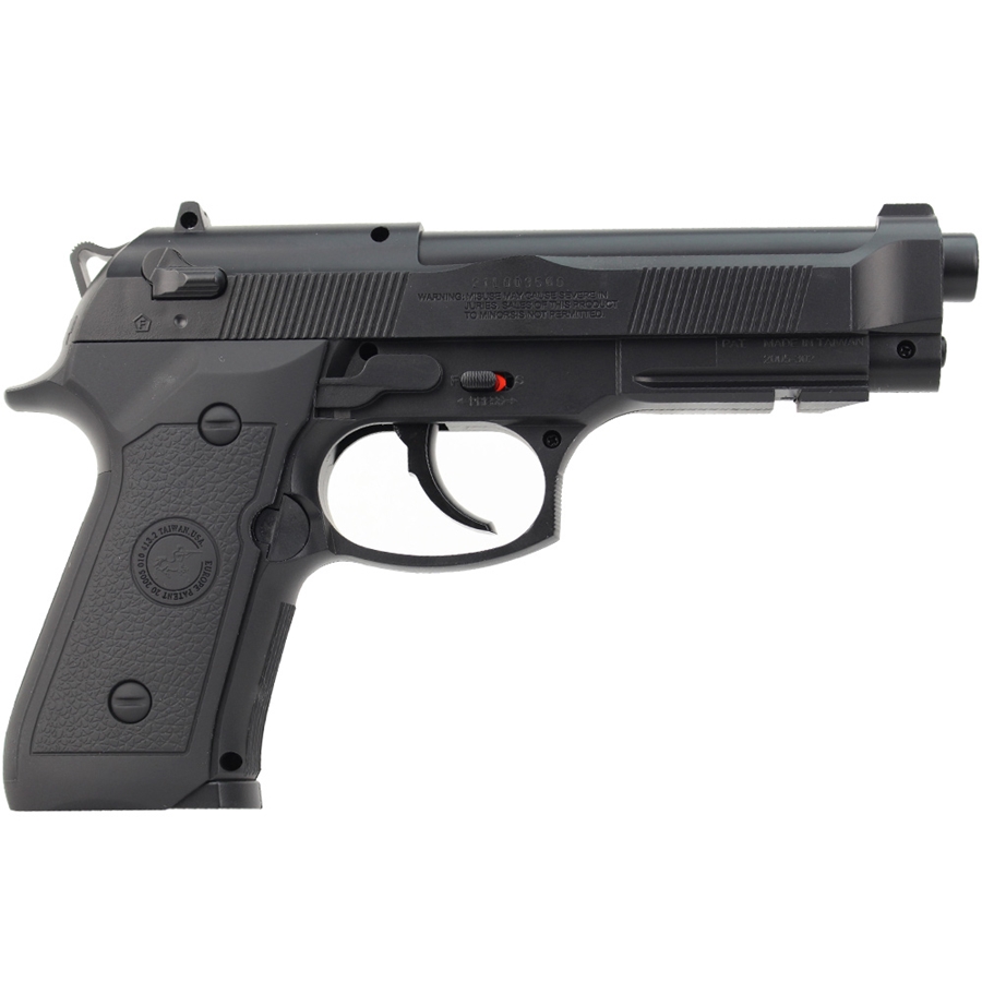 Pistola CO2 Beretta M9 6mm Wingun + 02 CO2 + 100 Esferas e Case