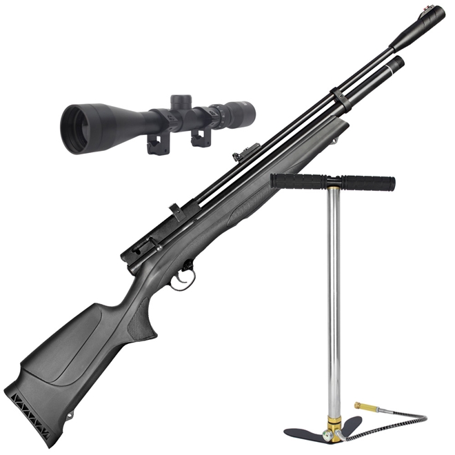 Carabina PCP BEEMAN 1336 5.5 Chief II Plus-S + Bomba e Luneta 3-9X40