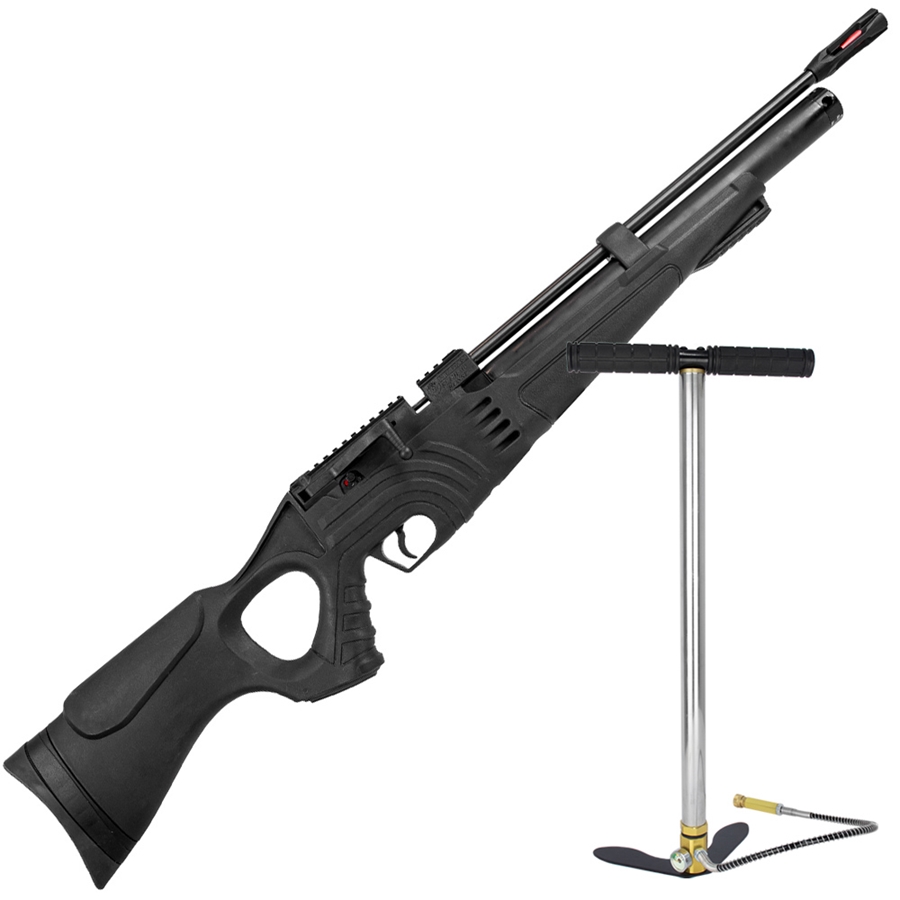 Carabina PCP Hatsan Flash 101 Cal 5.5 + Bomba PCP Rossi