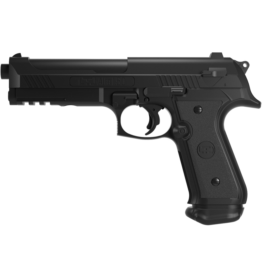 Pistola CO2 ALFA .50 LTL Chiappa + 05 CO2 + 50 Esferas de Alumínio