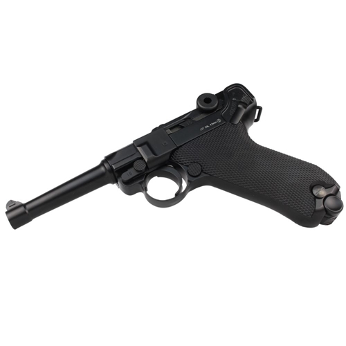 Pistola de Pressão CO2 Luger P08 Full Metal Blow Back 4.5mm - KWC