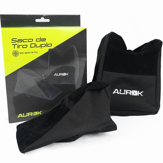 Saco de Apoio Duplo para Tiro (Shoting Bag) - Aurok