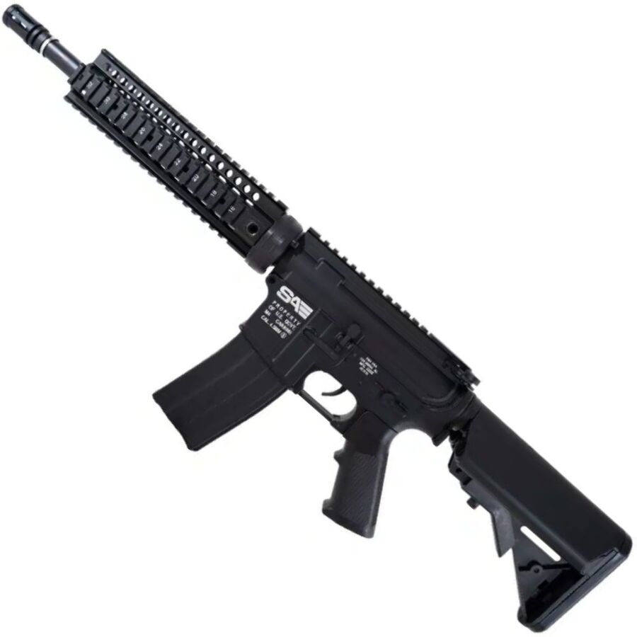 Rifle Airgun CO2 FN SA M4 RIS 4.5mm Full Metal - Casa da Carabina