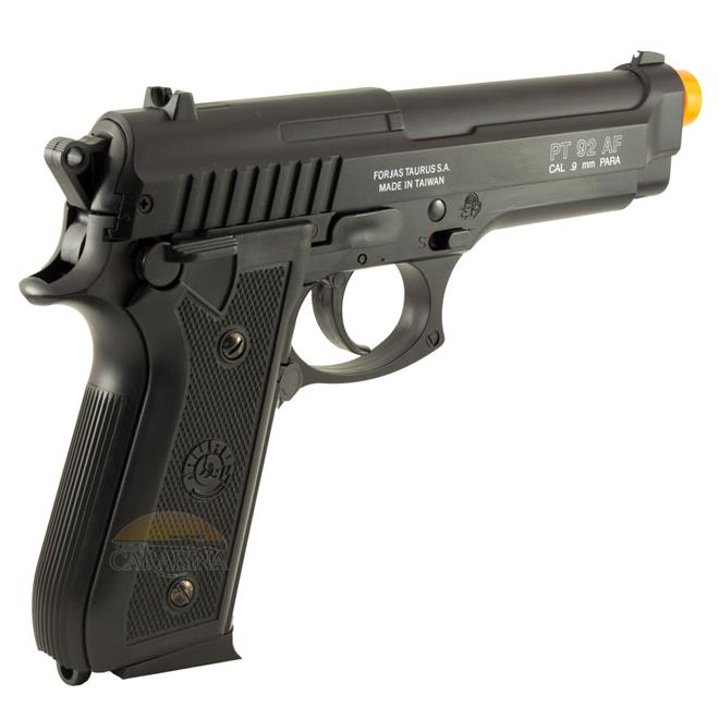 Pistola Airsoft Taurus PT92 Slide Metal Cybergun - Casa da Carabina