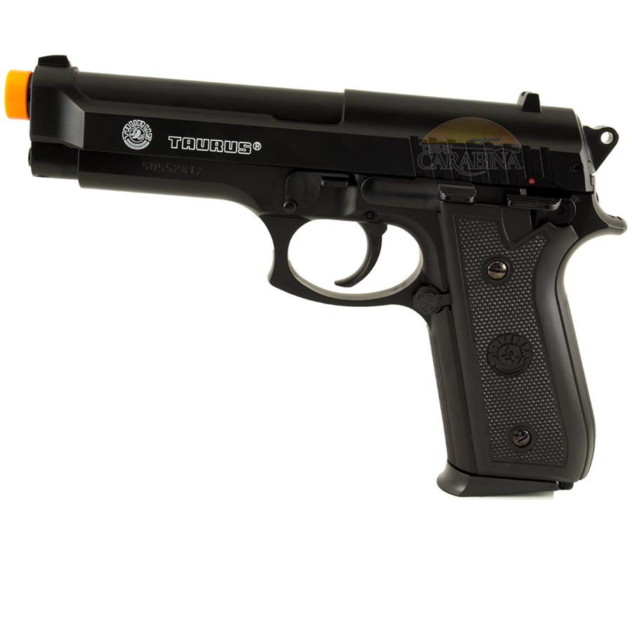 Pistola Airsoft Taurus PT92 Slide Metal Cybergun - Casa da Carabina