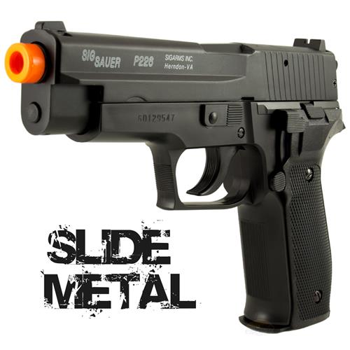 Pistola Airsoft Sig Sauer P226 Slide Metal Cybergun