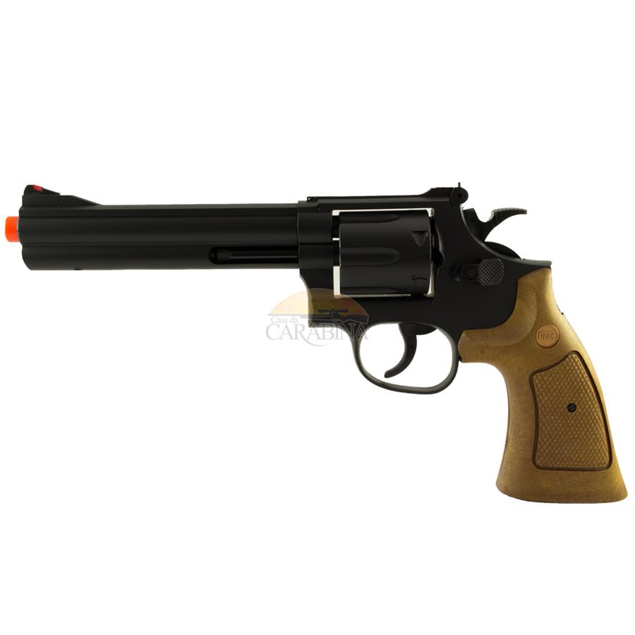 Pistola Airsoft Spring UHC 357 Magnum Calibre 6mm