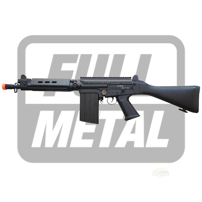 Rifle Airsoft Fal (Elétrico) Full Metal Blow Back Cal 6mm.