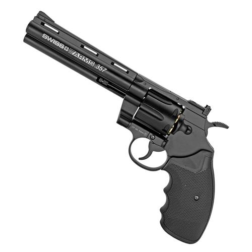 Revolver CO2 COLT 357 6" 4.5 Full Metal Swiss Arms - Casa da Carabina
