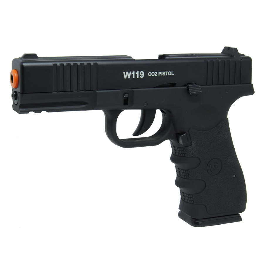 Pistola Airsoft CO2 Glock W119 Slide Metal 6mm - Casa da Carabina
