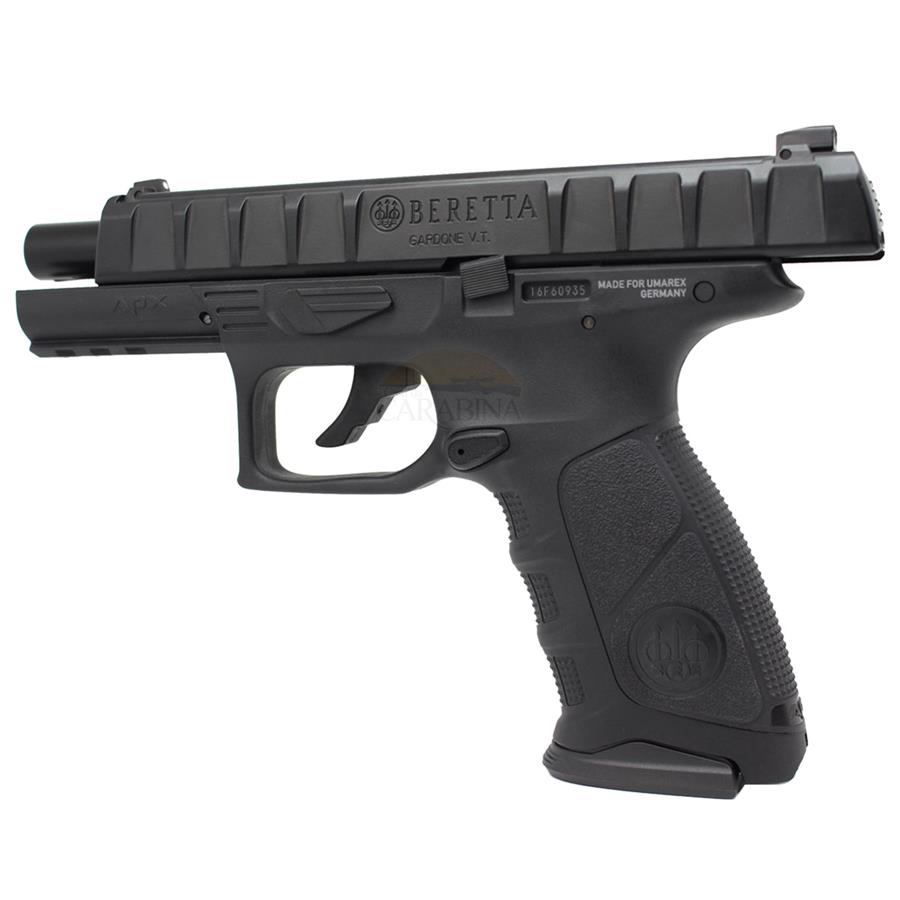 Pistola CO2 Beretta APX Slide Metal Blow Back 4.5 - Casa da Carabina